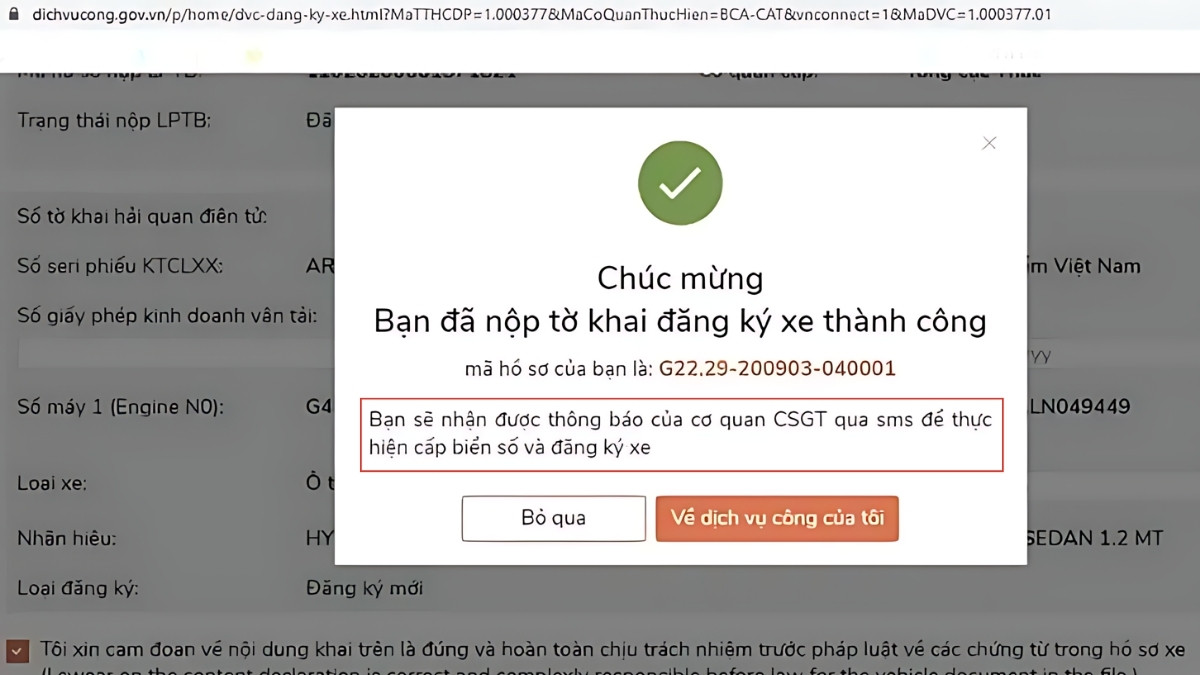 Bấm biển số xe online trên VNeID: Hướng dẫn chi tiết